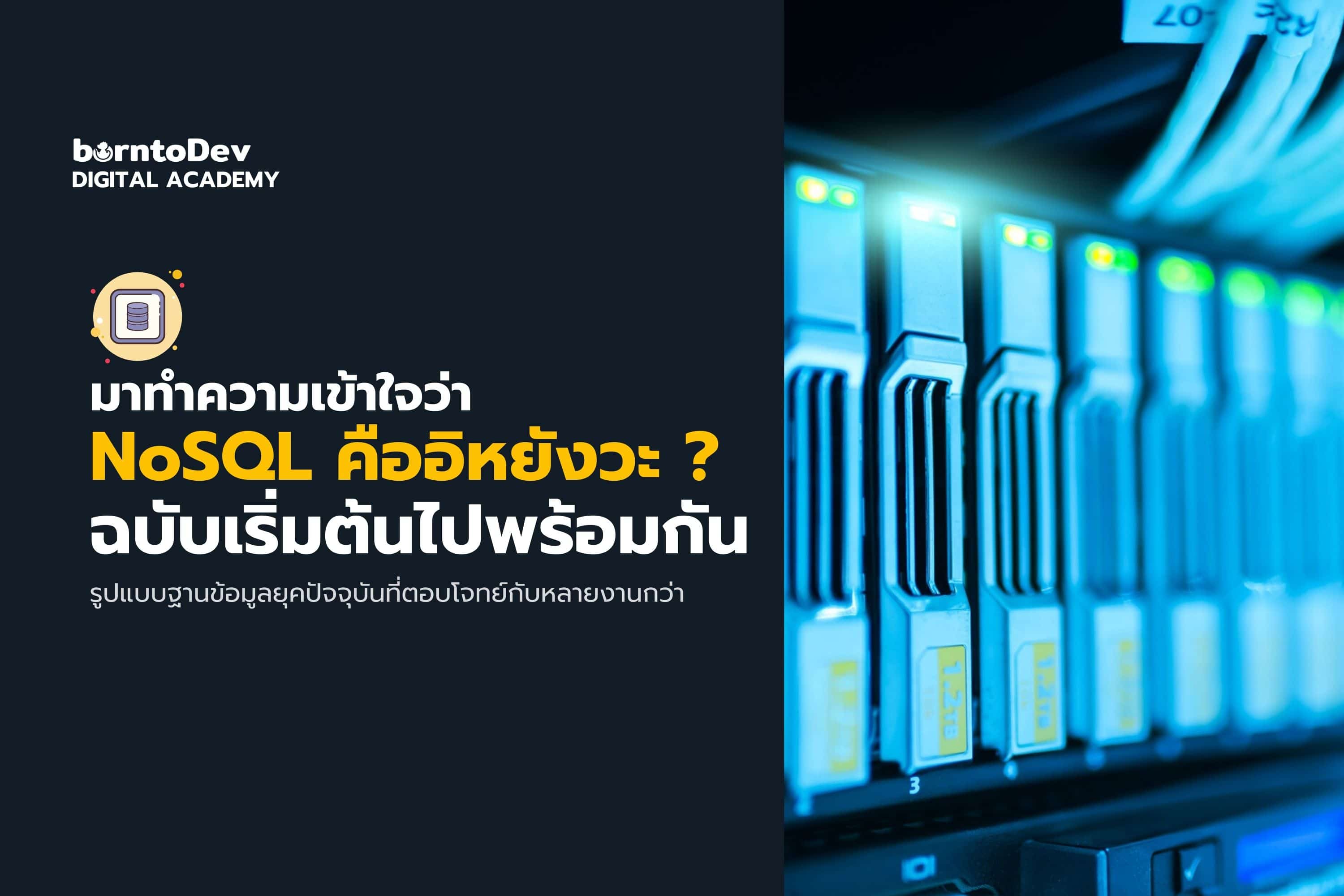 NoSQL คืออิหยังวะ ? – BorntoDev เริ่มต้นเรียน เขียนโปรแกรม ขั้นเทพ