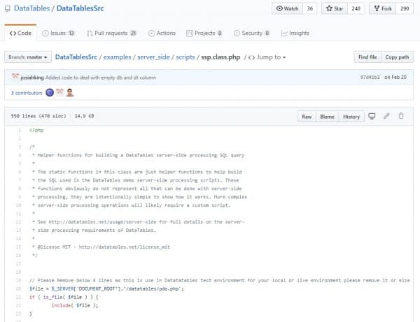 ทำ DataTables ให้น่าใช้ขึ้นไปอีกด้วย Ajax และ Server-side processing – BorntoDev เริ่มต้นเรียน ...
