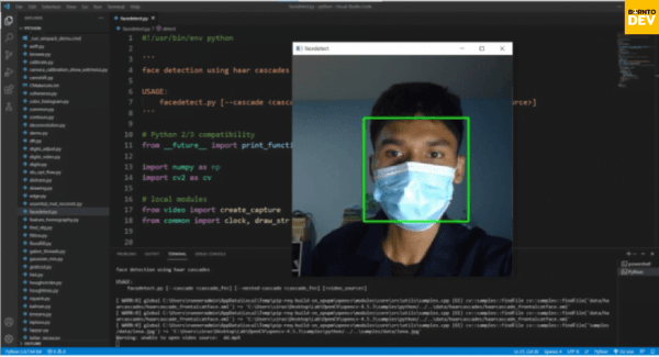 ตรวจจับใบหน้าน้องเหมียวด้วย OpenCV – BorntoDev เริ่มต้นเรียน เขียนโปรแกรม ขั้นเทพ