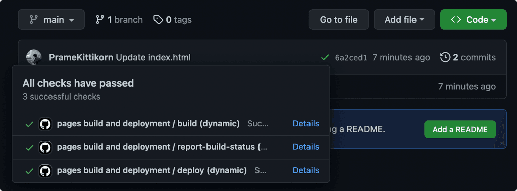 ทำ Static Web ให้ทั้งโลกได้เห็น แบบง่าย ๆ และ ฟรี ด้วย GitHub Pages – BorntoDev เริ่มต้นเรียน ...