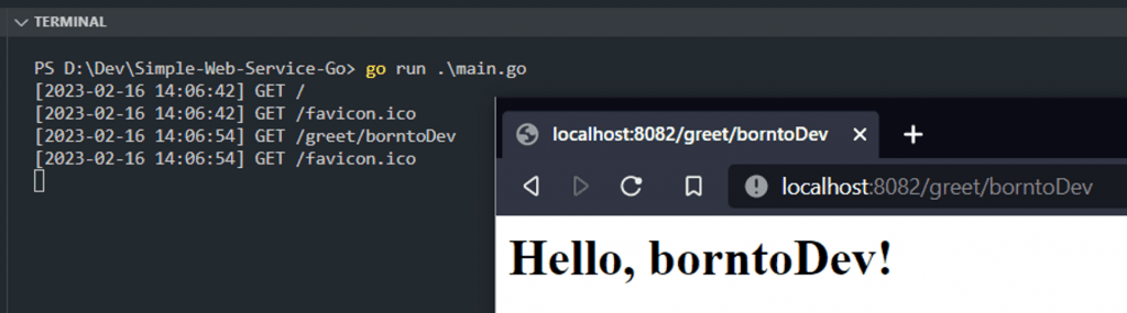 เริ่มต้นทำ Web Service ด้วย Go แบบทำตามได้ง่ายๆ – BorntoDev เริ่มต้นเรียน เขียนโปรแกรม ขั้นเทพ