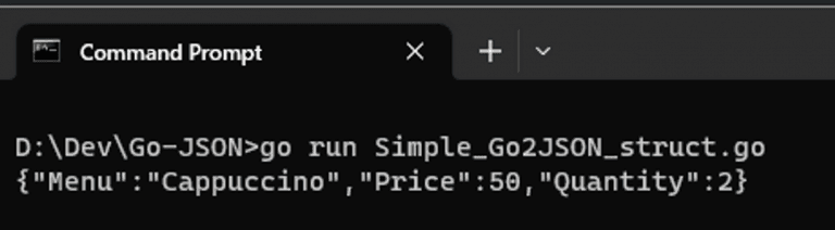 การใช้ JSON ใน Go มาดูกระบวนท่าพื้นฐานที่ไม่รู้ไม่ได้แล้ว !!! – BorntoDev เริ่มต้นเรียน เขียน ...