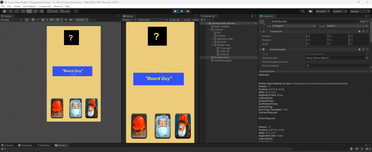 สร้างเกมการ์ดทายคำใบ้ด้วย Unity มือใหม่ก็ทำได้ – BorntoDev เริ่มต้นเรียน เขียนโปรแกรม ขั้นเทพ