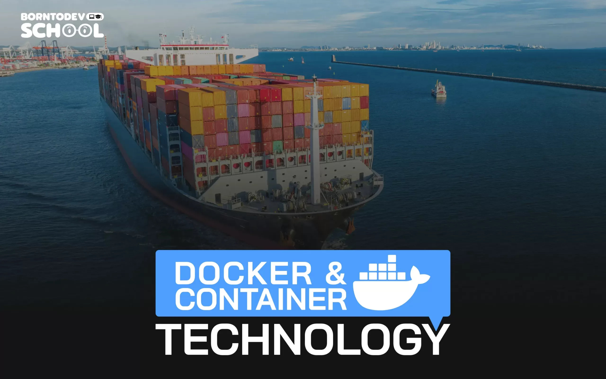 Docker And Container Technology Borntodev เริ่มต้นเรียน เขียนโปรแกรม