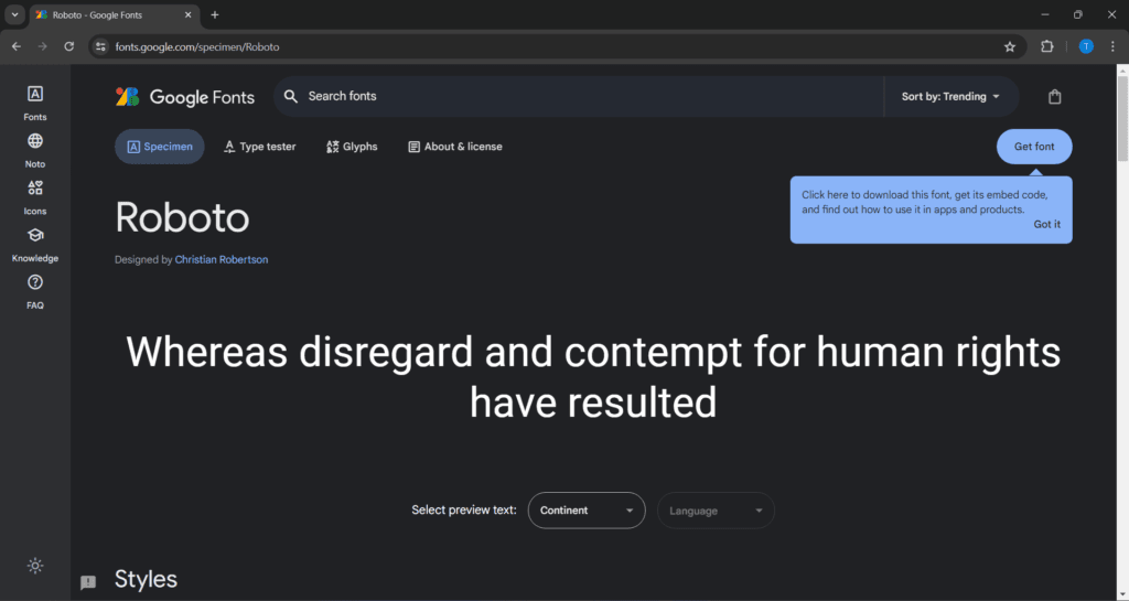 การใช้งาน Google Fonts ในเว็บไซต์ – BorntoDev เริ่มต้นเรียน เขียนโปรแกรม ขั้นเทพ