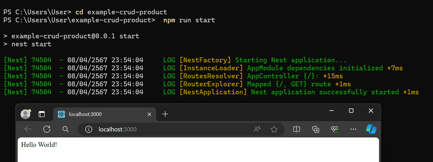 มาลองทำโปรเจกต์ Nestjs Docker Postgresql Borntodev เริ่มต้นเรียน เขียนโปรแกรม ขั้นเทพ