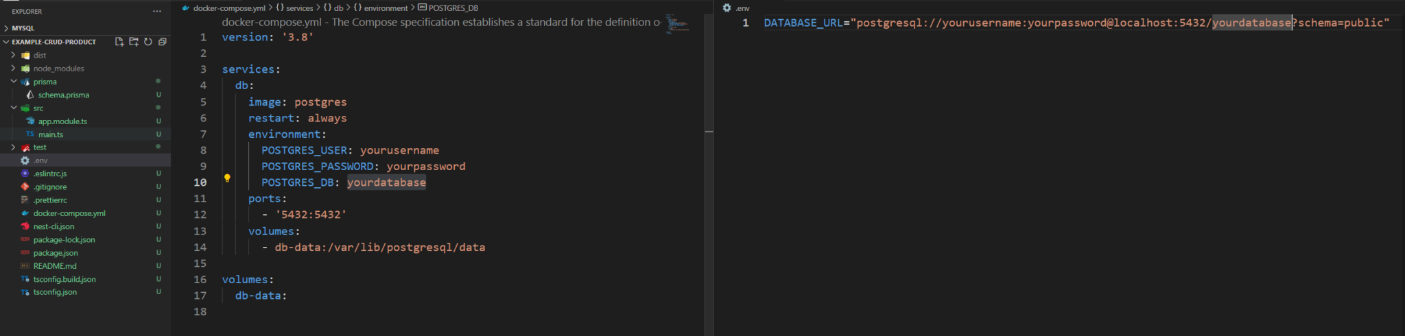 มาลองทำโปรเจกต์ Nestjs Docker Postgresql Borntodev เริ่มต้นเรียน เขียนโปรแกรม ขั้นเทพ