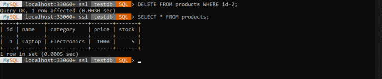 การใช้งาน MySQL ในการจัดเก็บข้อมูล – BorntoDev เริ่มต้นเรียน เขียนโปรแกรม ขั้นเทพ