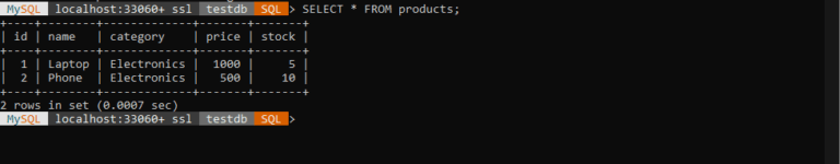 การใช้งาน MySQL ในการจัดเก็บข้อมูล – BorntoDev เริ่มต้นเรียน เขียนโปรแกรม ขั้นเทพ