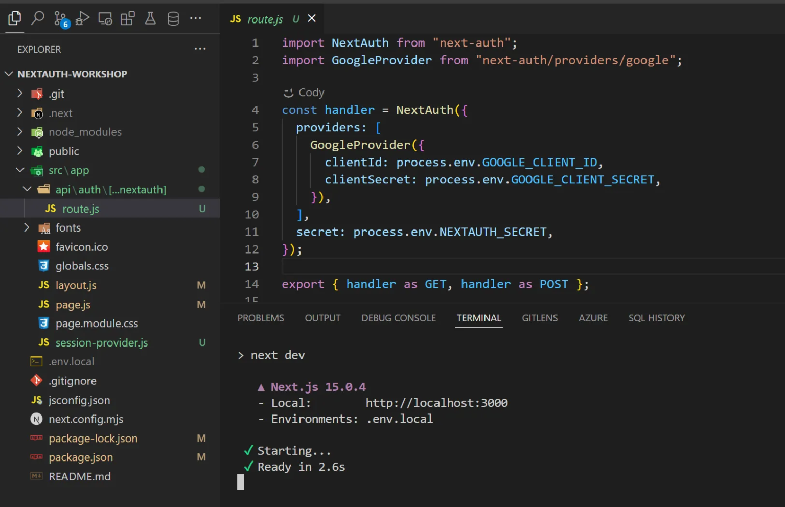 จัดการ Authentication ให้เป็นเรื่องง่ายด้วย NextAuth.js – BorntoDev เริ่มต้นเรียน เขียนโปรแกรม ...