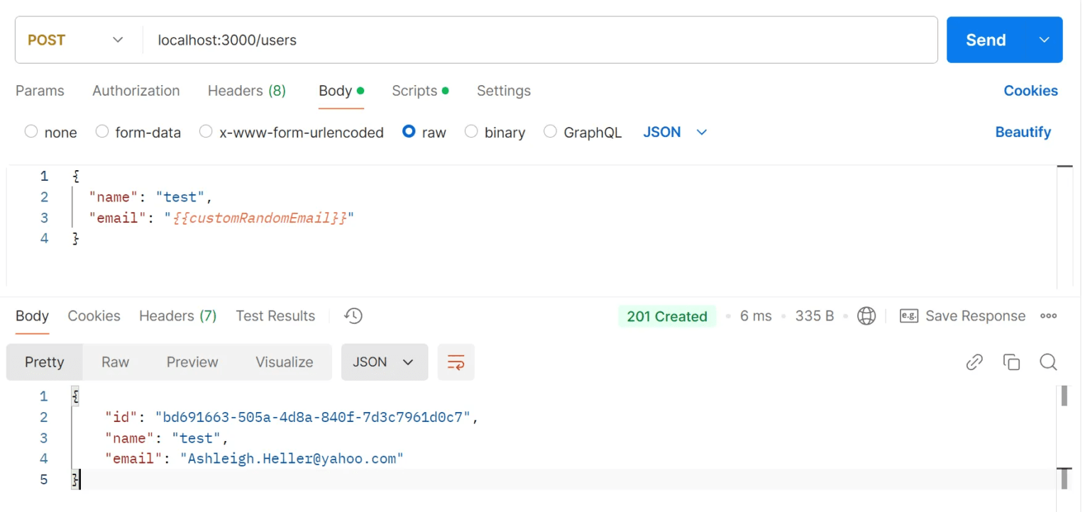 การสร้างข้อมูลปลอมใน Postman มาทดสอบ API – BorntoDev เริ่มต้นเรียน เขียนโปรแกรม ขั้นเทพ