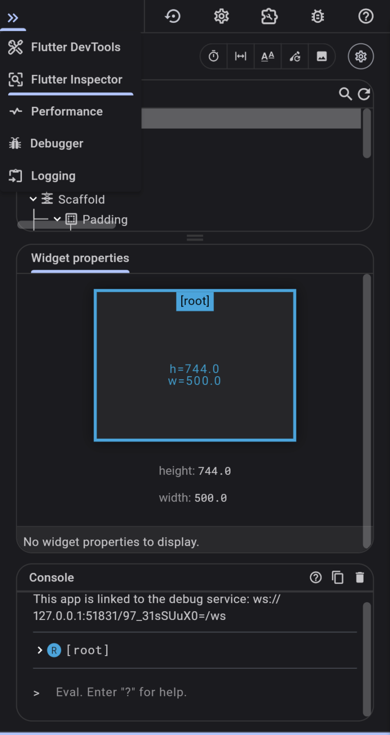 Debug Flutter แบบไม่งง ด้วย Flutter Inspector – BorntoDev เริ่มต้นเรียน เขียนโปรแกรม ขั้นเทพ