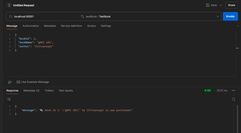 เขียน gRPC API ครั้งแรกใน Node.js – BorntoDev เริ่มต้นเรียน เขียนโปรแกรม ขั้นเทพ