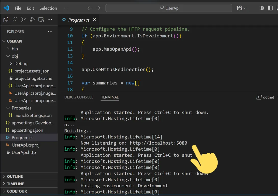 เริ่มต้นสร้าง API ง่าย ๆ ด้วย .NET ใน 10 นาที – BorntoDev เริ่มต้นเรียน เขียนโปรแกรม ขั้นเทพ