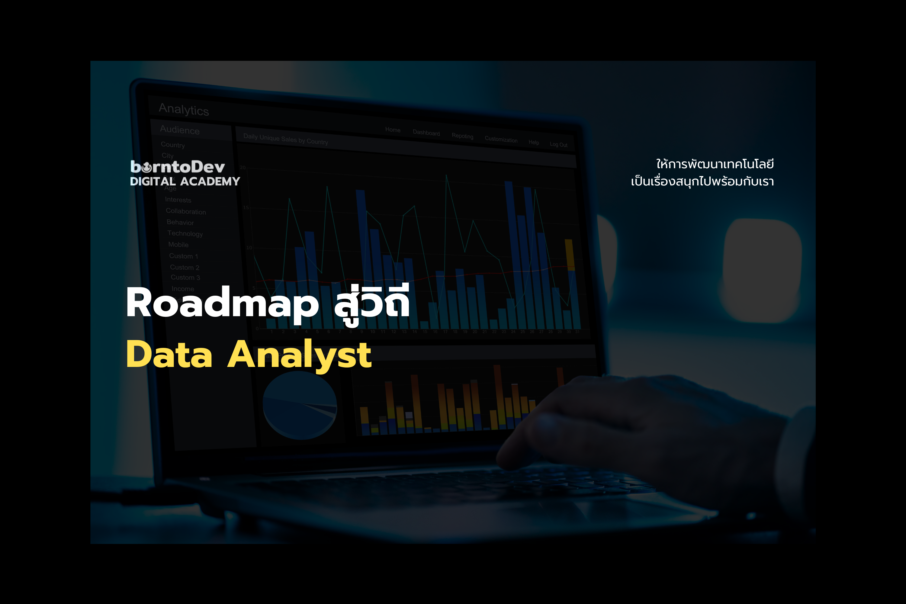 Roadmap สู่วิถี Data Analyst – BorntoDev เริ่มต้นเรียน เขียนโปรแกรม ขั้นเทพ